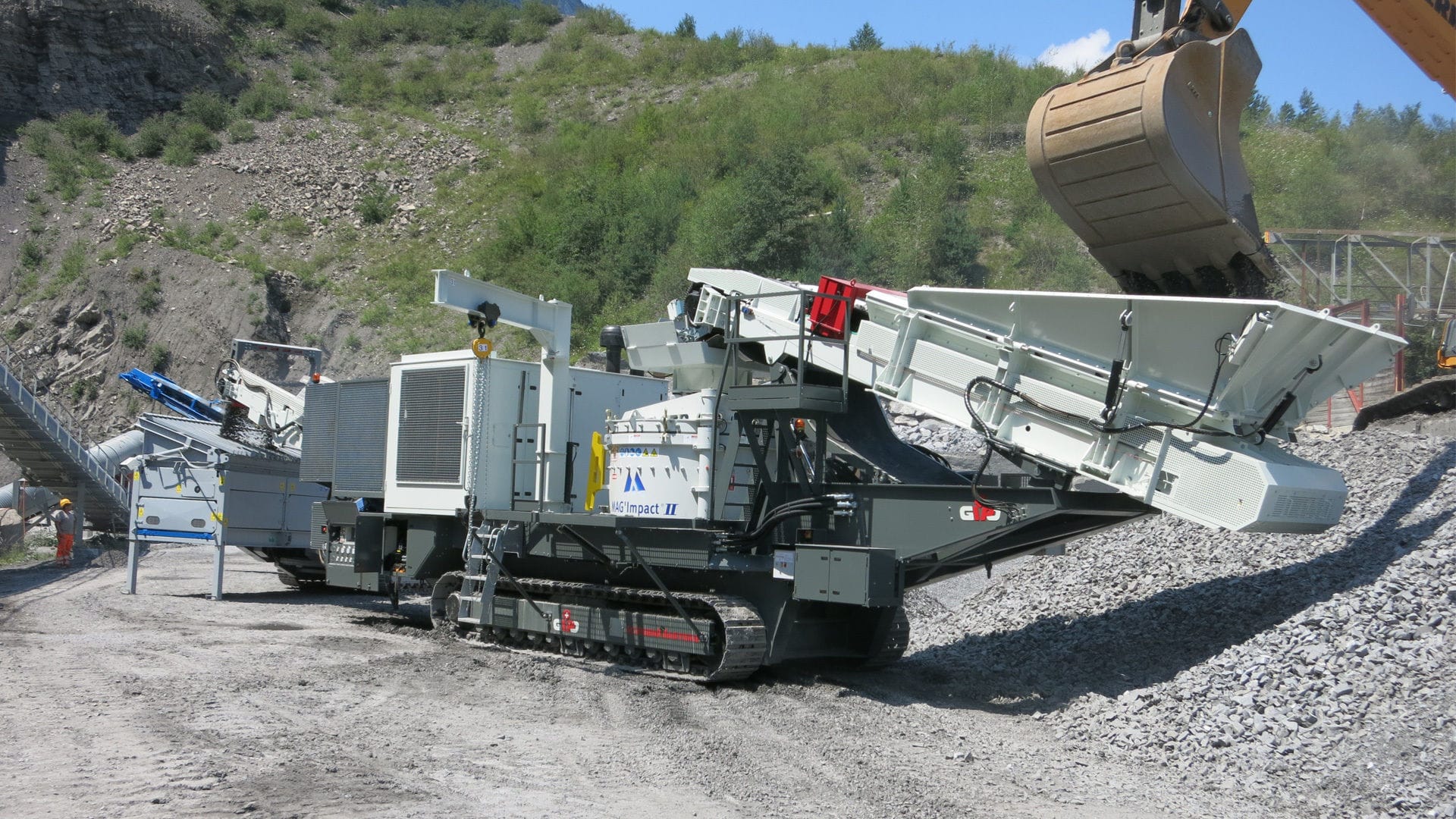Impact crusher - GIPO R MAG 2700 - GIPO AG - mobile / crawler / diesel ...
