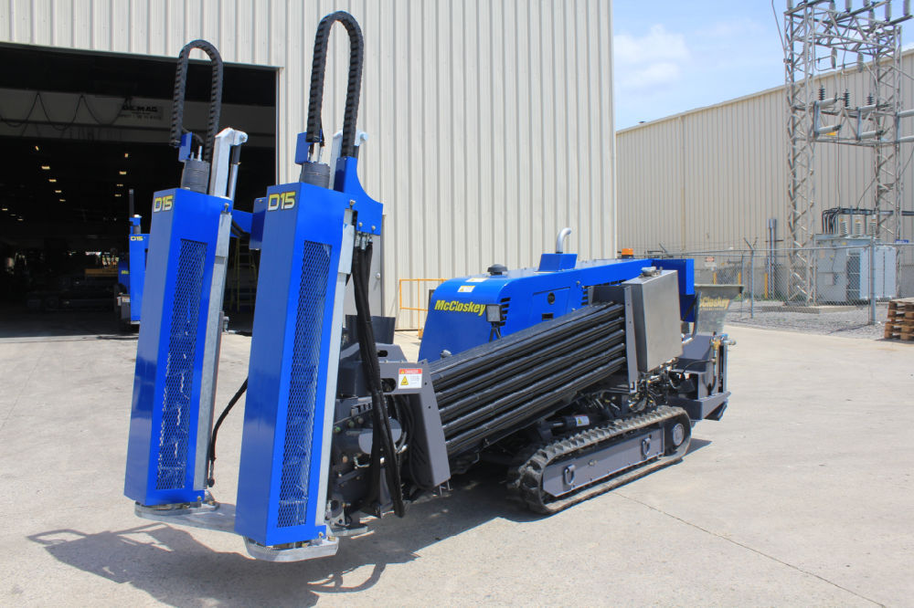 Horizontal directional drilling rig - D15 HDD - McCloskey International ...