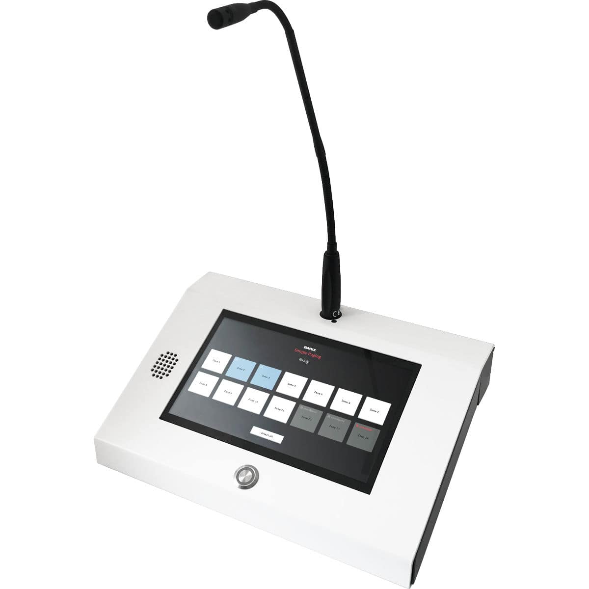 Audio intercom system - ANNUNCICOM PS TOUCH - Barix - desktop / page ...