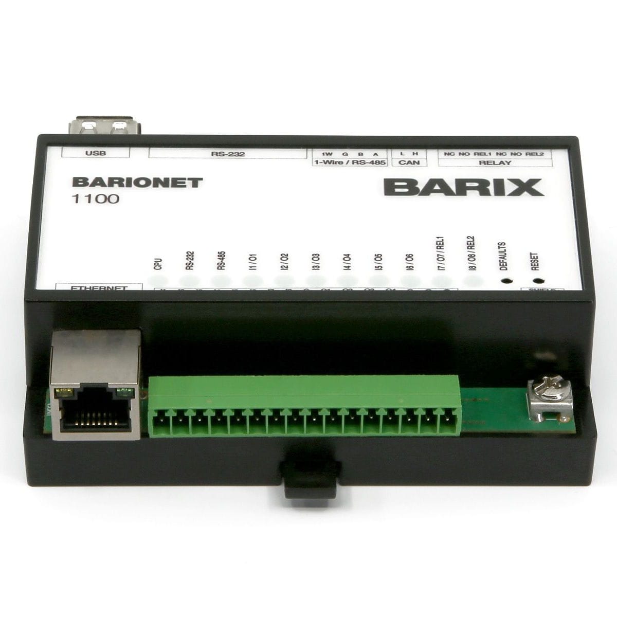 Digital I O module - BARIONET 1100 - Barix - analog / Ethernet / USB