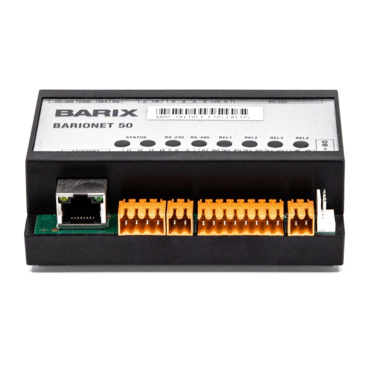Digital I O module - Barionet 50 - Barix - Ethernet / RS-485 / RS-232