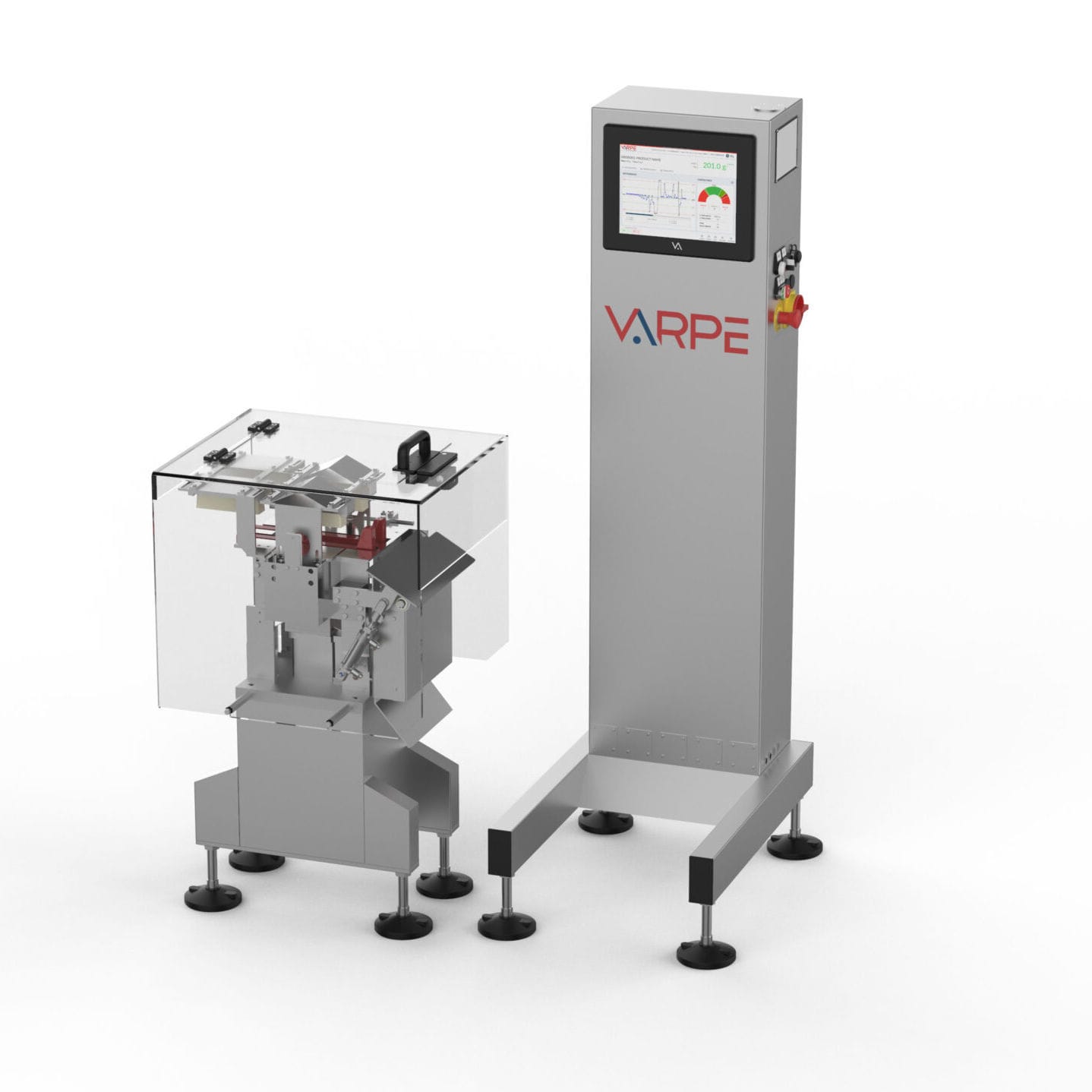 Checkweigher for the food and beverage industry - V2000 - Varpe Control ...