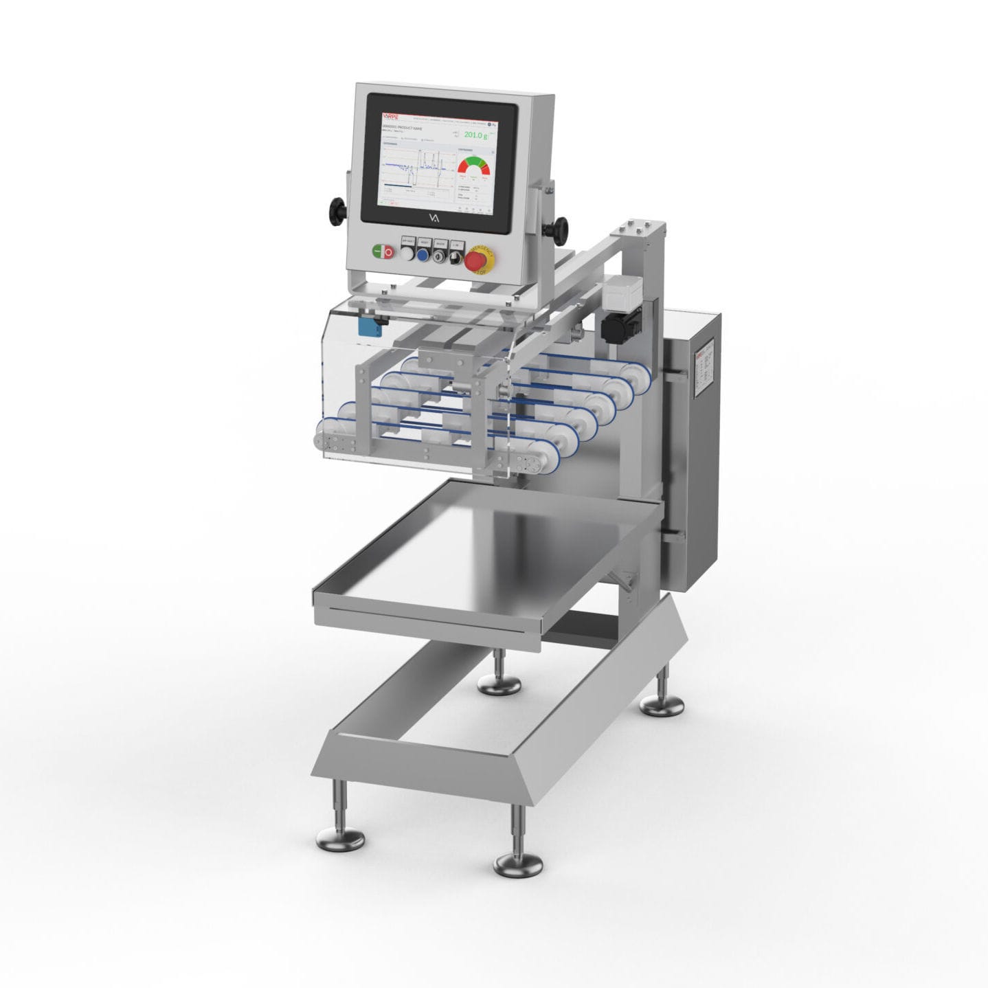 Checkweigher for the food and beverage industry - V2000 - Varpe Control ...
