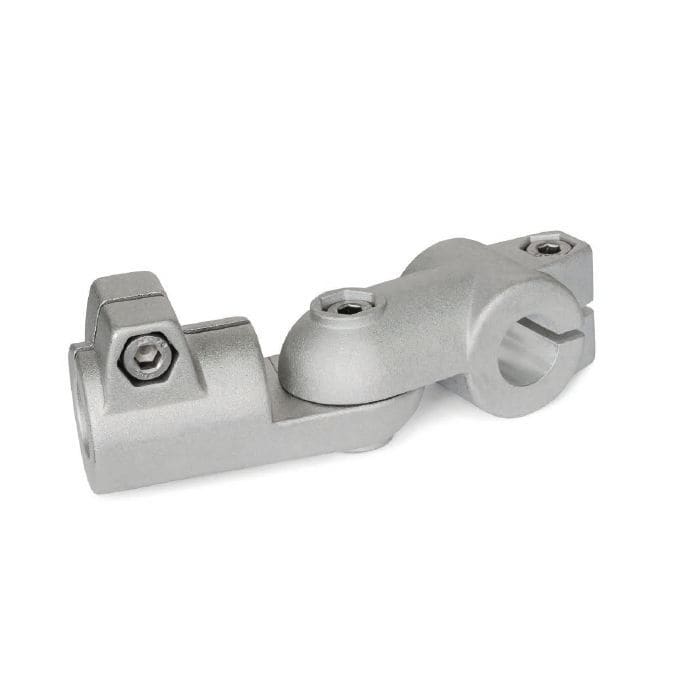 Round tube connector - GSQ - Inocon GmbH - articulated / cast aluminum ...