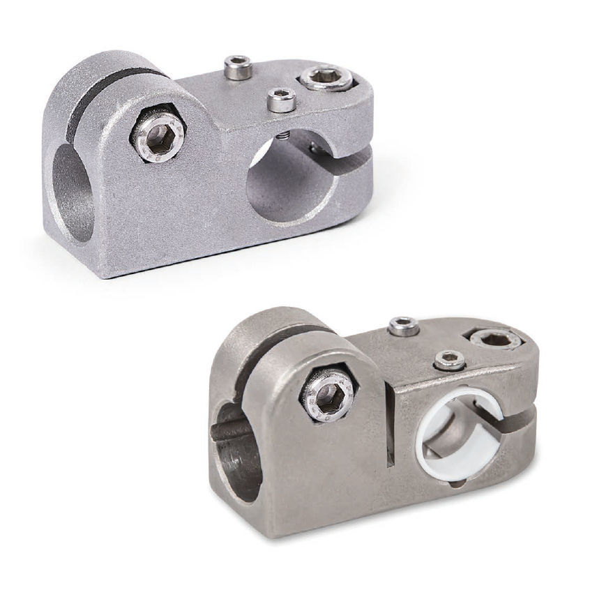 Round tube connector - TK.E - Inocon GmbH - T / inox / cast