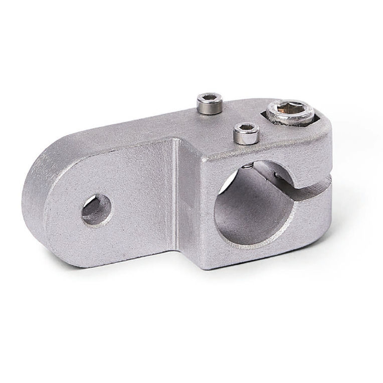 Round tube connector - LKP.E - Inocon GmbH - aluminum / adjustable ...