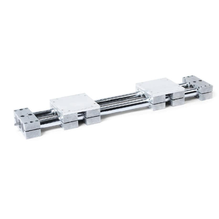 Manual linear axis - VD2D - Inocon GmbH - aluminum / precision ...