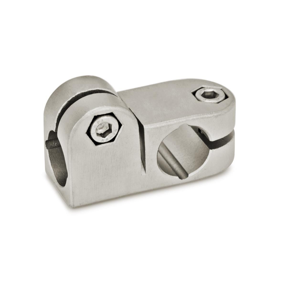 T tube connector - TK - Inocon GmbH - cross / stainless steel / adjustable