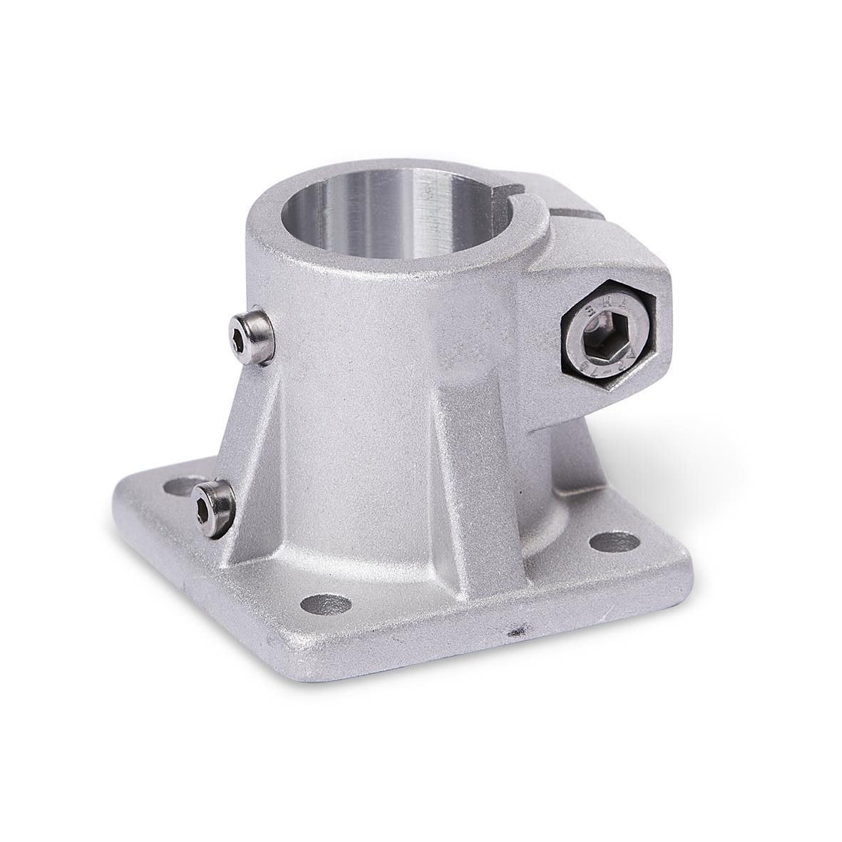 Round tube connector - BS.E - Inocon GmbH - aluminum / sliding