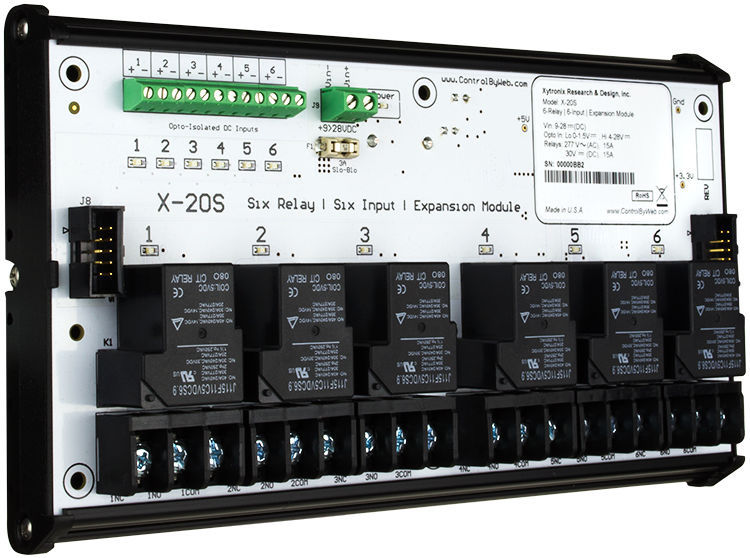 Relay expansion module - X-20s™ - Xytronix Research & Design, Inc ...