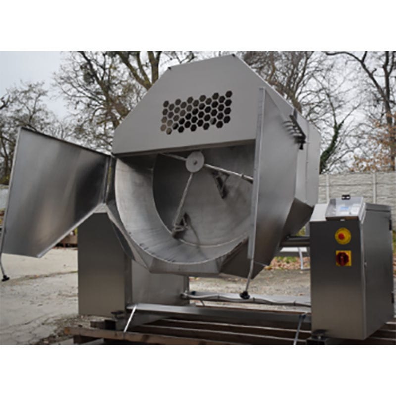 Fritter frying line - 250/26 - Normit - for snacks / for meat / for fish