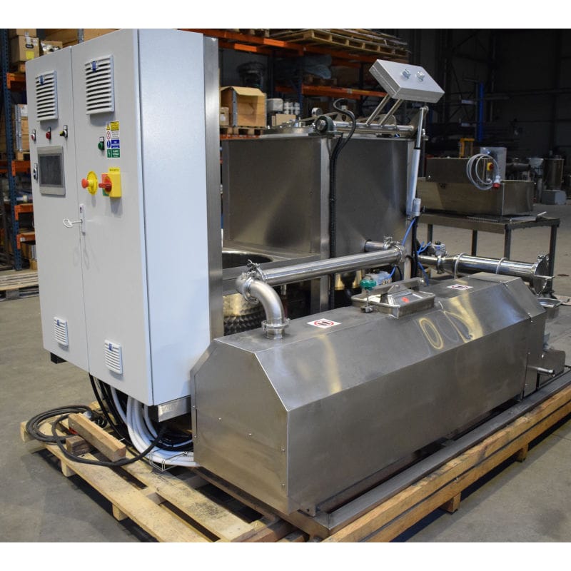 Industrial fryer with blancher - VFB - Normit - continuous / vegetable ...