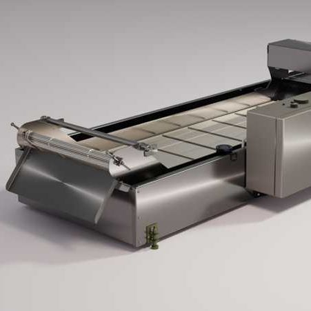 Continuous industrial fryer - Normit - vegetable / meat / for snacks