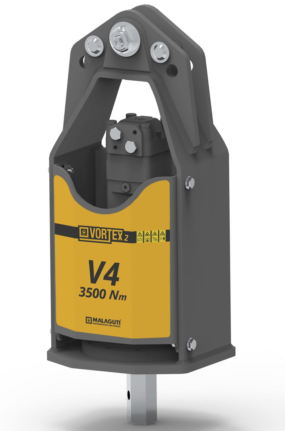 Excavator auger - VORTEX - Malaguti srl - helical / vertical