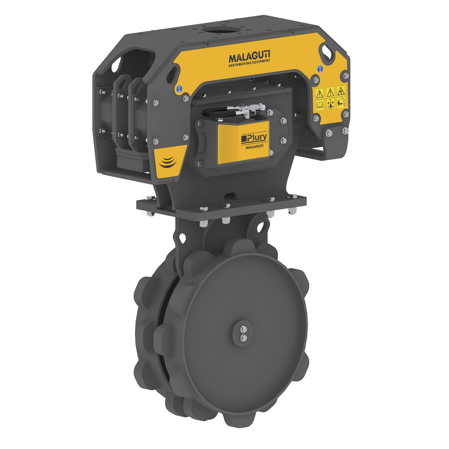 Vibrating wheel compactor - PLURY + One wheel - Malaguti srl