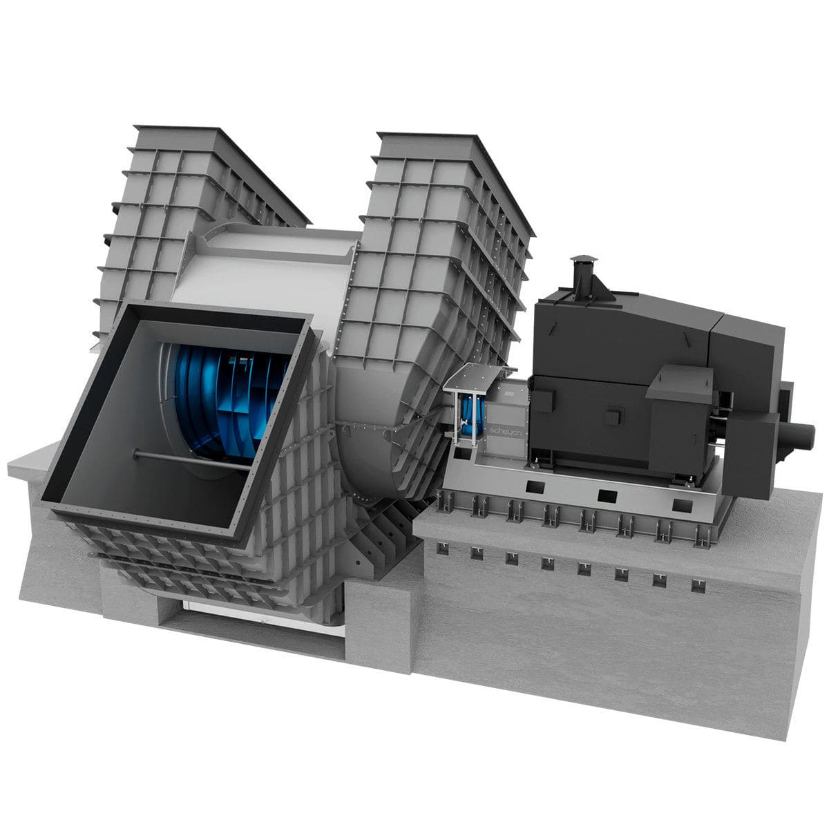 High-flow fan - Scheuch COMPONENTS GmbH - radial / ventilation / for ...