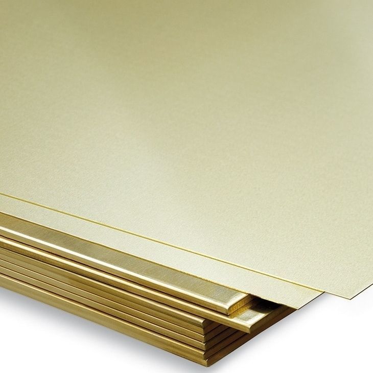Sheet brass - CUZN37 - Bronmetal - flat bar