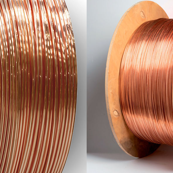 Copper wire - Cu-OF EN 13602C10200 AISI C10200 - VINCO - for electrical ...