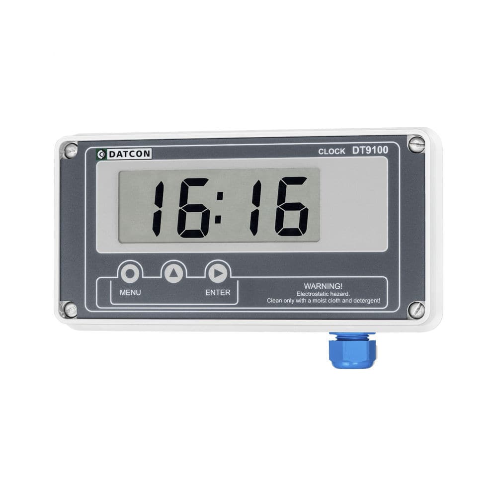Digital clock - DT9100 - Datcon Ipari Elektronikai Kft. - LCD ...