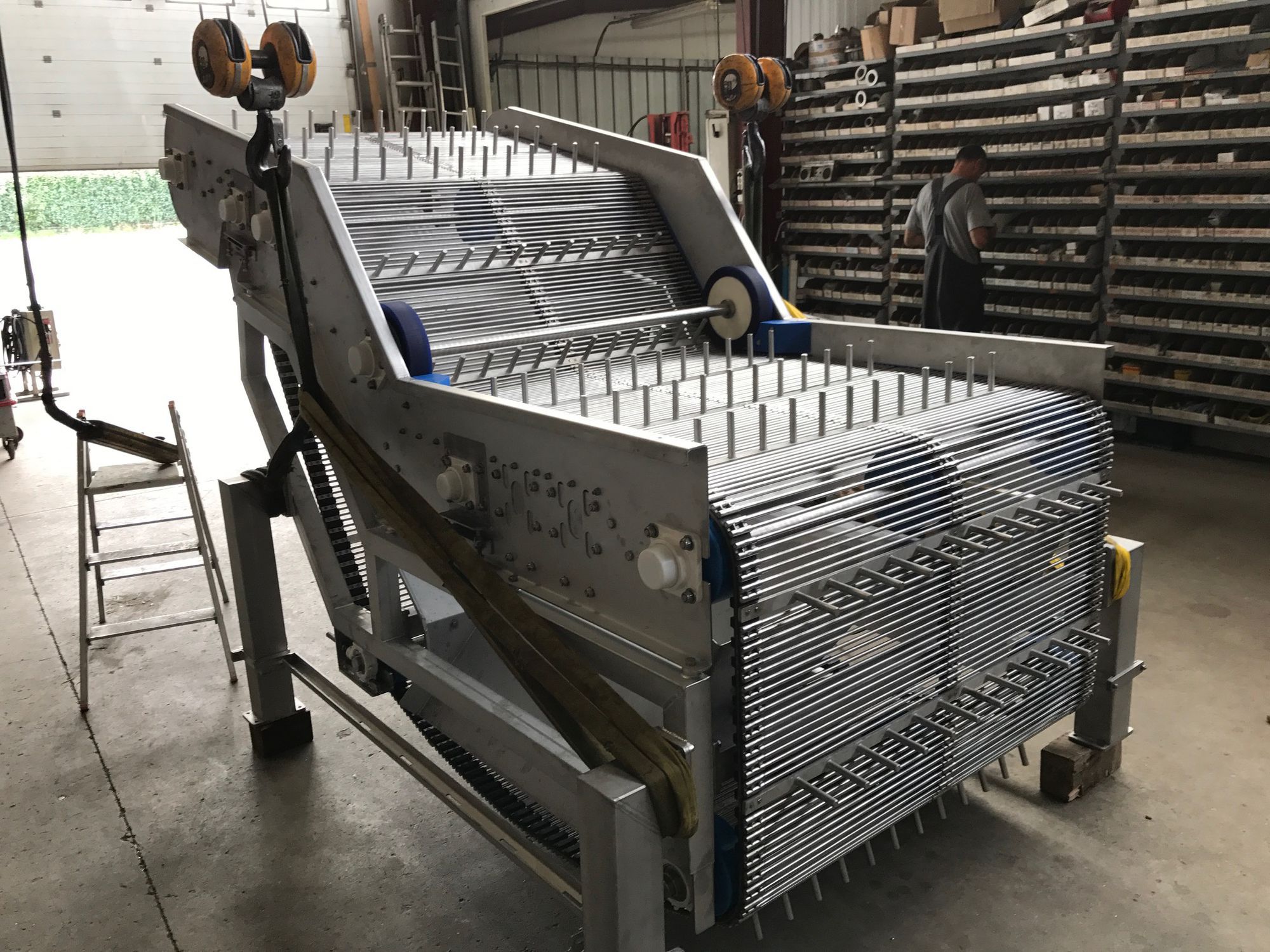 Bar conveyor - CEMMI - Z type / sorting / electric drive