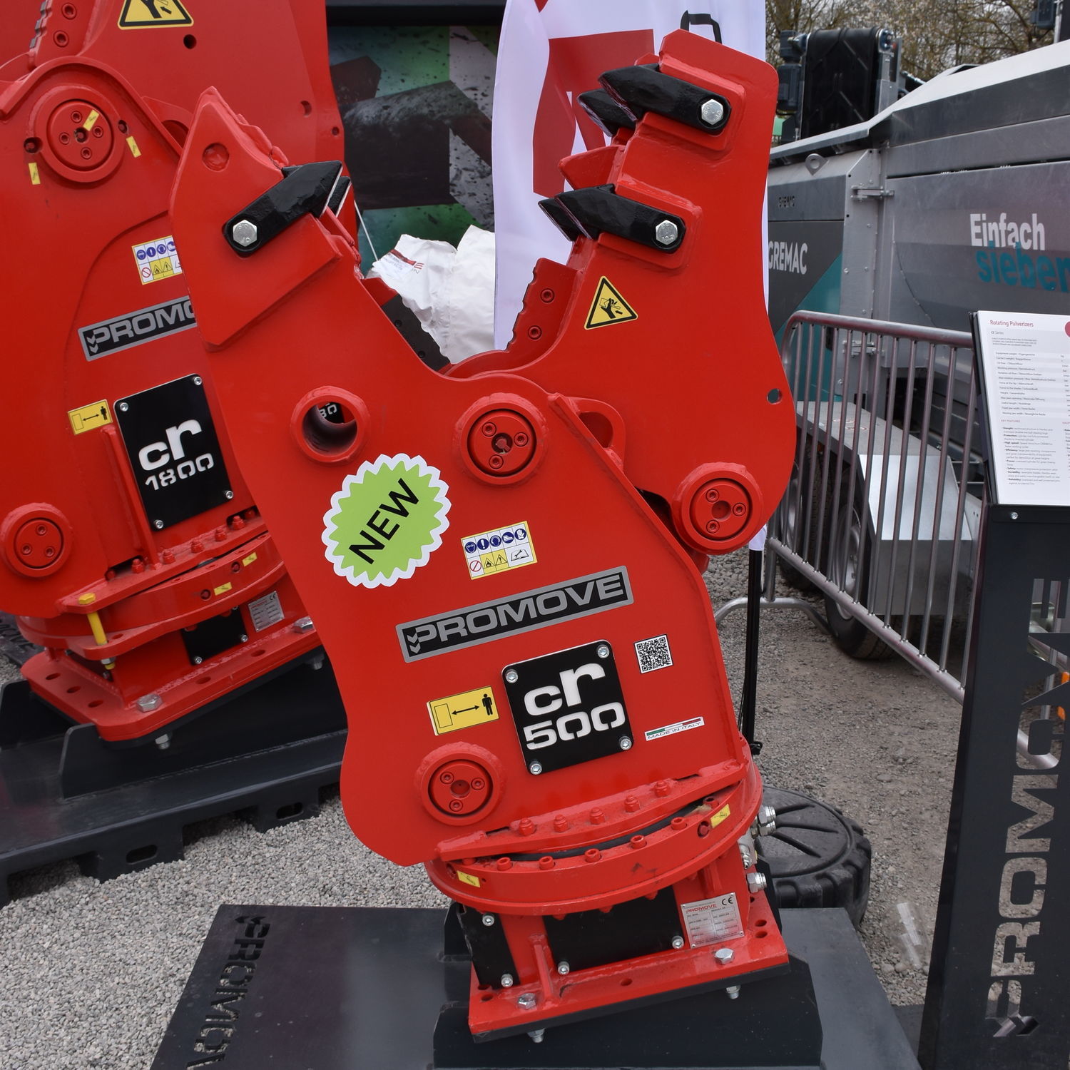 Primary demolition demolition crusher - CR500 - Promove srl - for ...