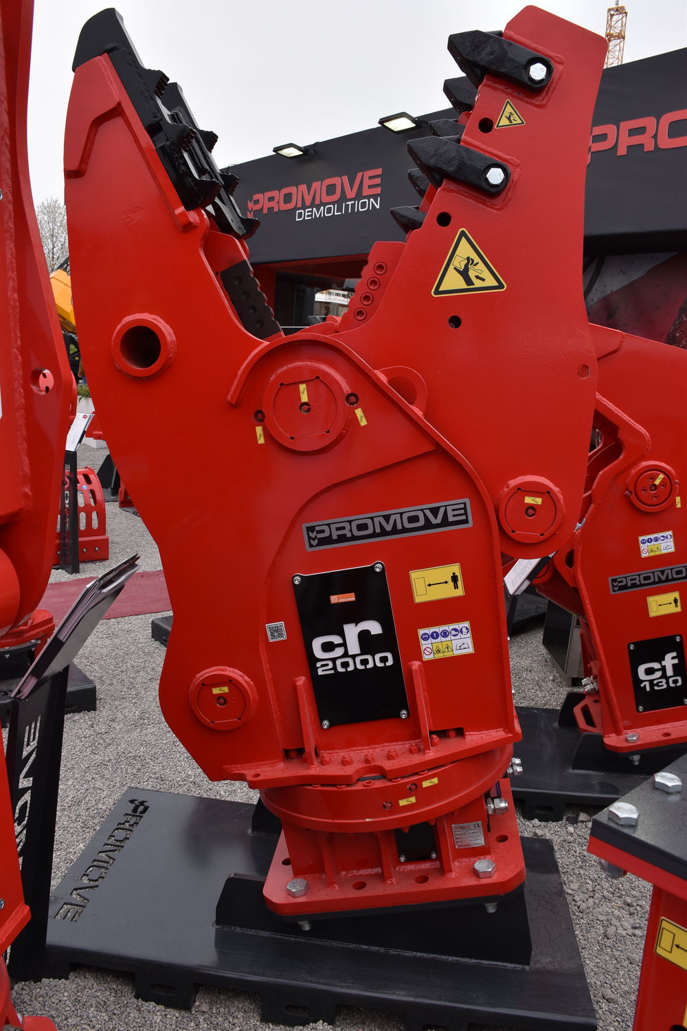 Primary demolition demolition crusher - CR2000 - Promove srl - for ...