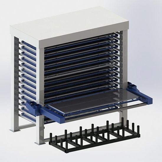 Vertical automatic storage system - VLS - Changsha Kenwei Intelligent ...