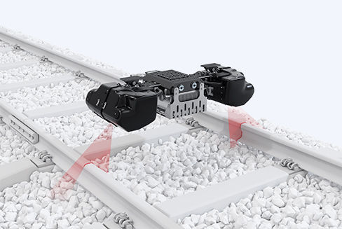 Dimensional measuring system - Mermec - optical / for rails / for ...