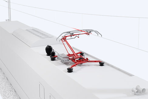 Force measuring system - Mermec - direct-contact / for overhead cables ...