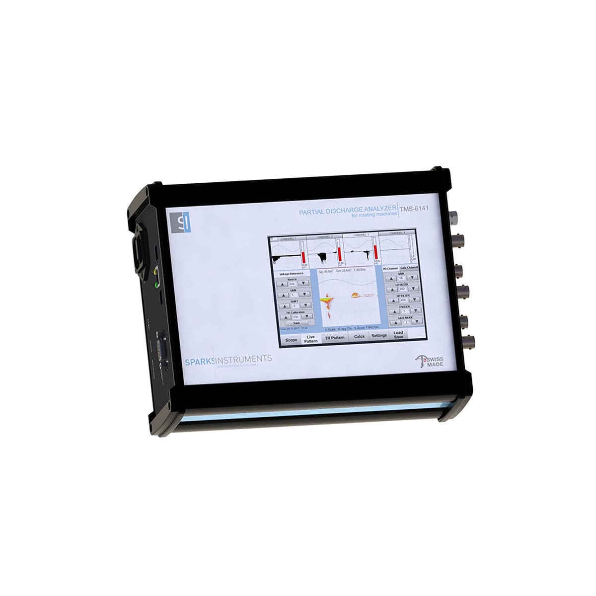 Portable partial discharge monitor - TMS-6141 - Sparks Instruments SA