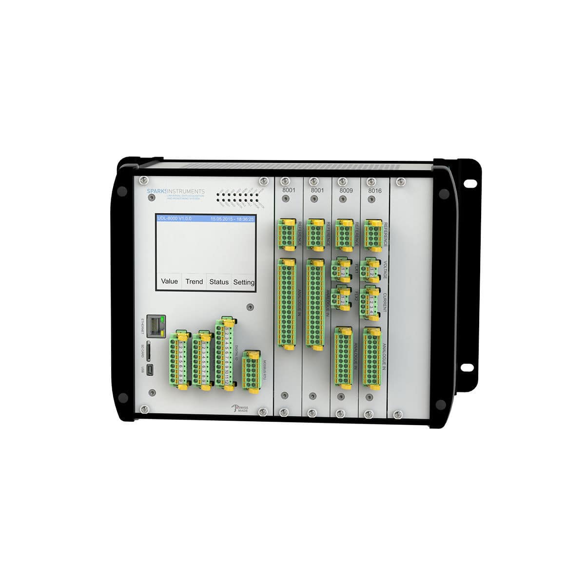 Condition monitoring system - UDL-800 - Sparks Instruments SA - voltage ...