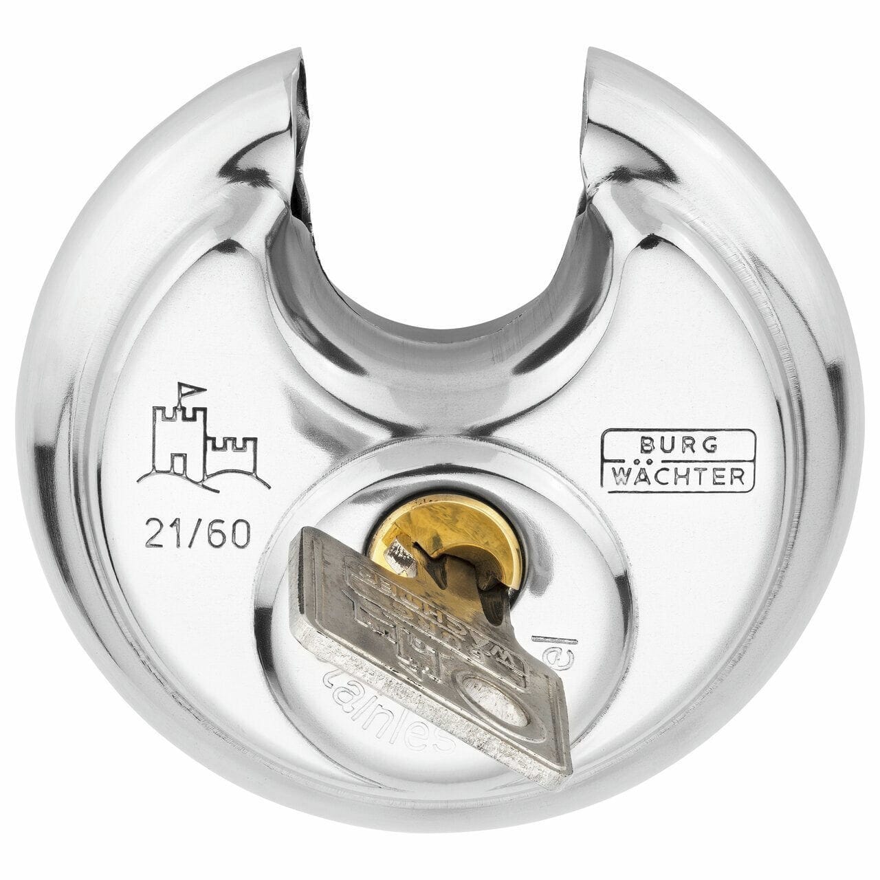 Bolt lock - 21 60 - Burg-Wächter KG - key / padlock / brass