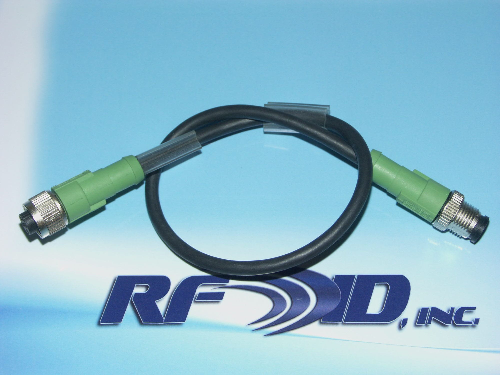 Data connector - 730-0033-xxFT - RFID, Inc. - M12 / power / transmission