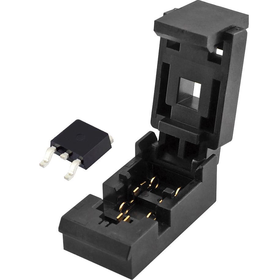 Burn-in test socket - GU12-TO252-K-S74X68 - JC CHERRY INC. - for ...