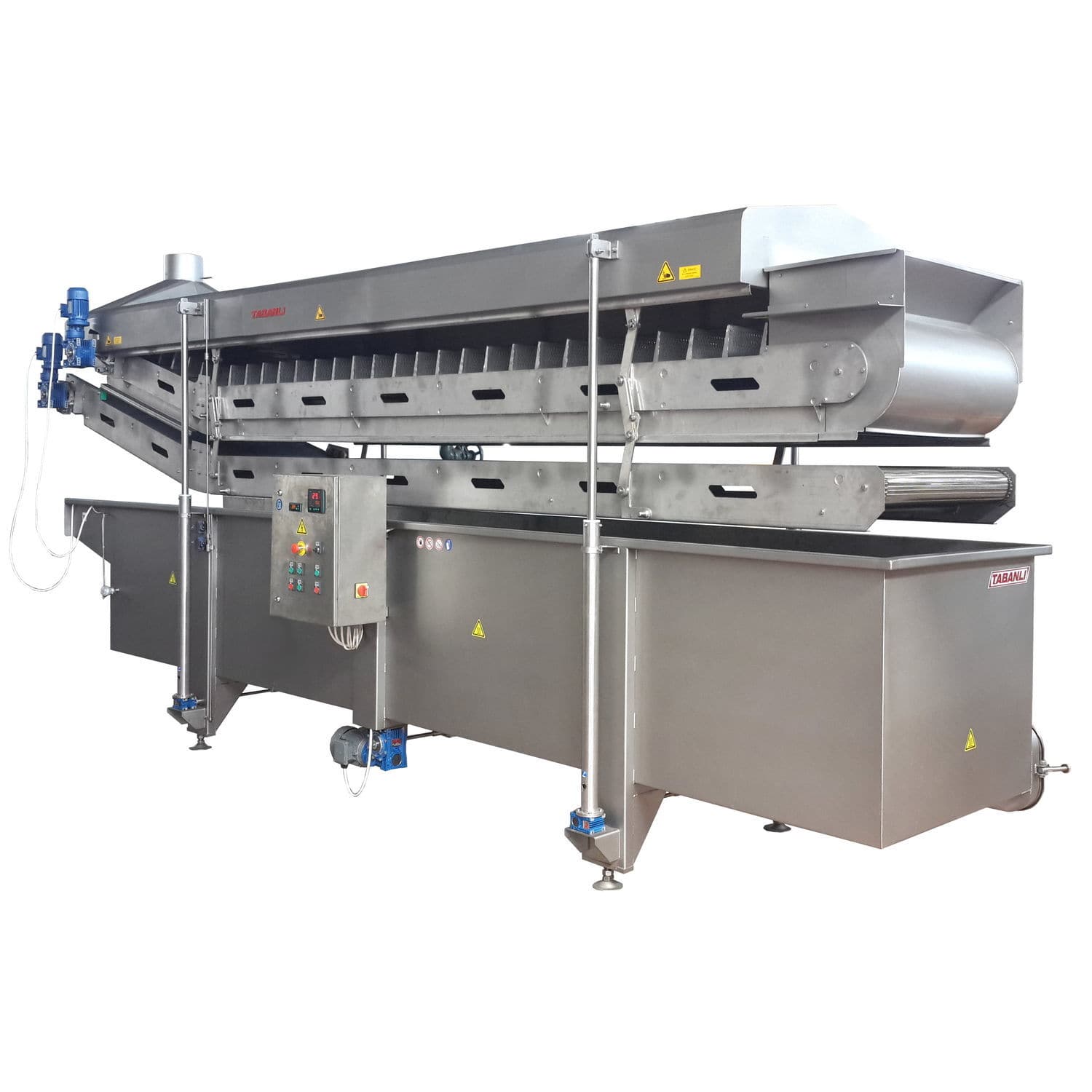 Fruits and vegetable blancher - TIBB02 - TABANLI MAKINA SAN VE TIC LTD ...