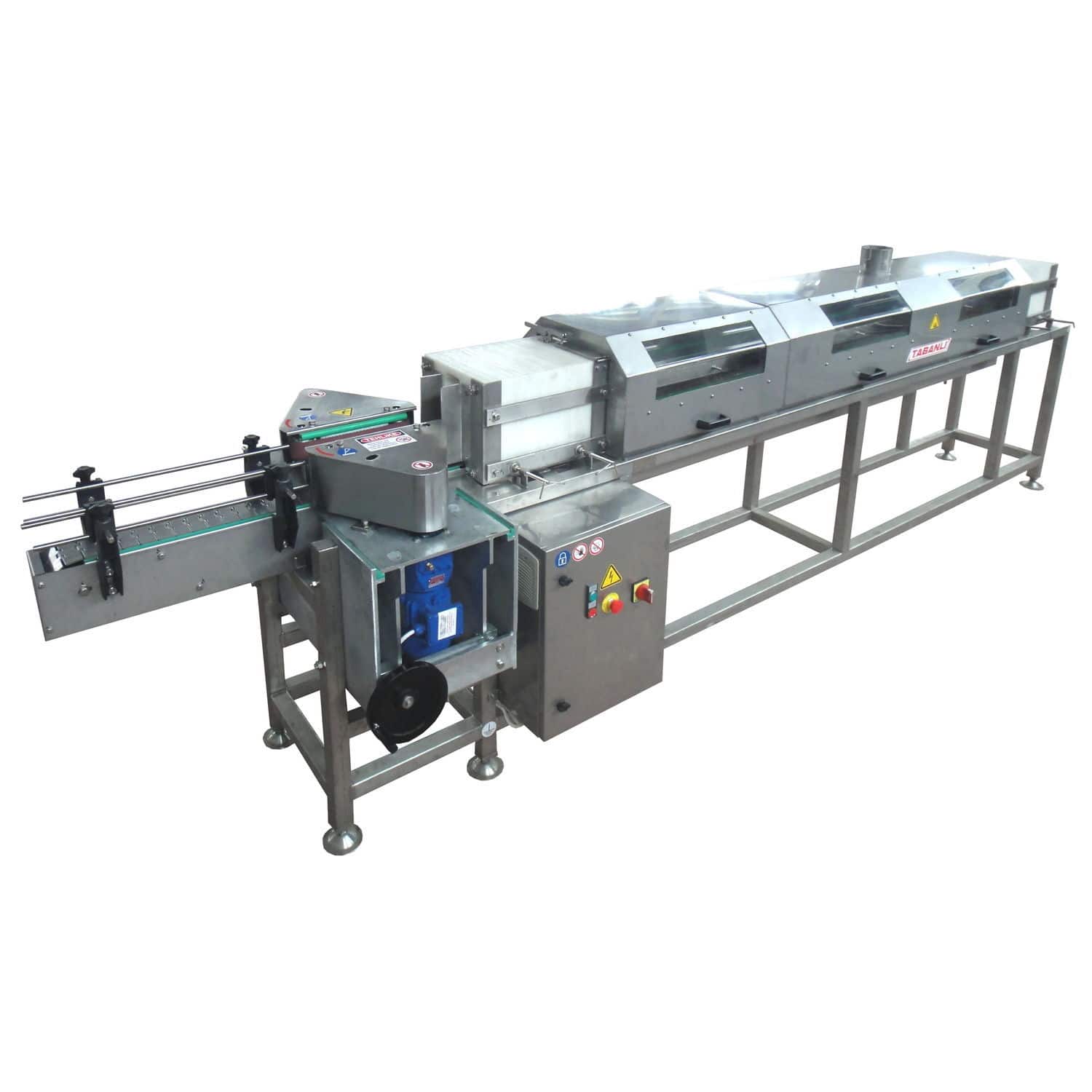 Glass bottle rinser-sterilizer - TJBRS01 - TABANLI MAKINA SAN VE TIC ...