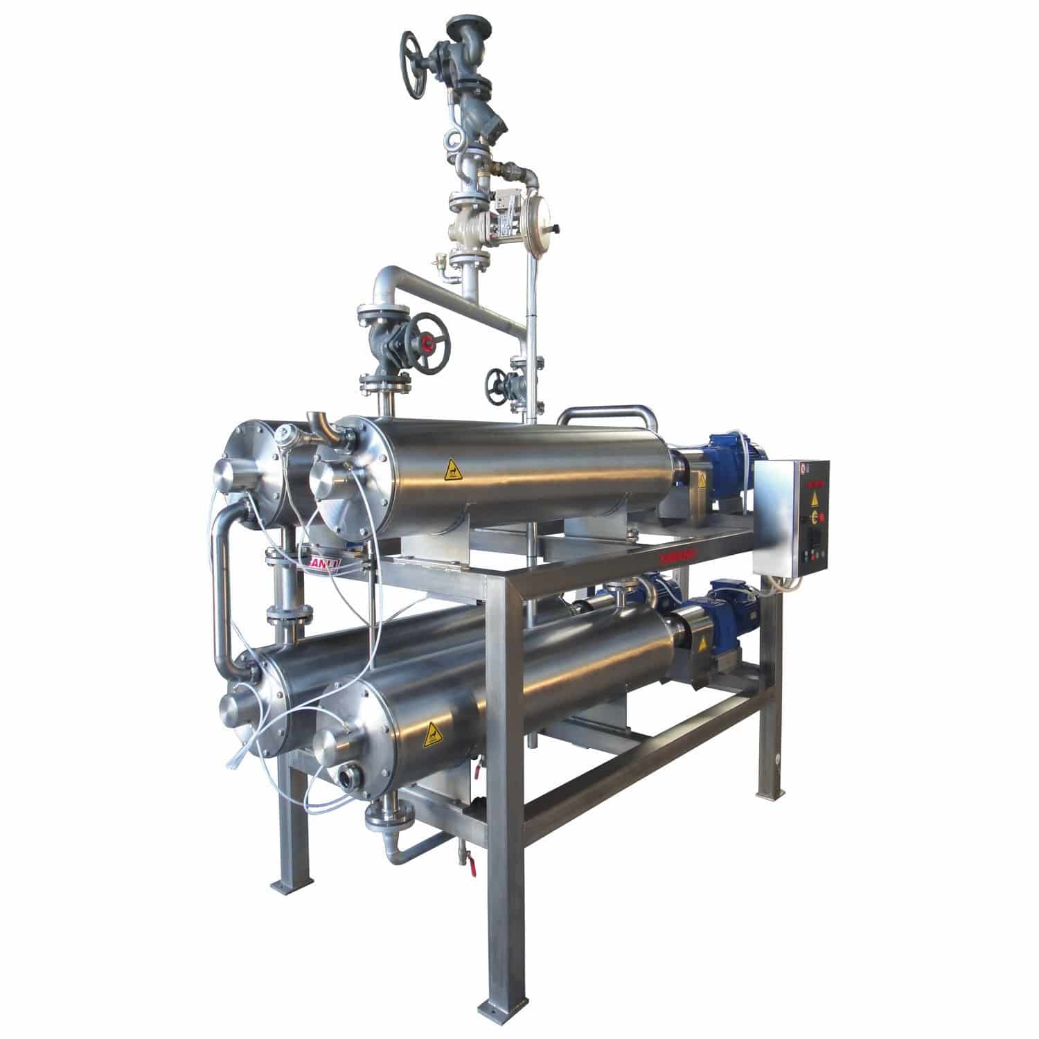 Steam pasteurizer - TSSP - TABANLI MAKINA SAN VE TIC LTD STI - rotary
