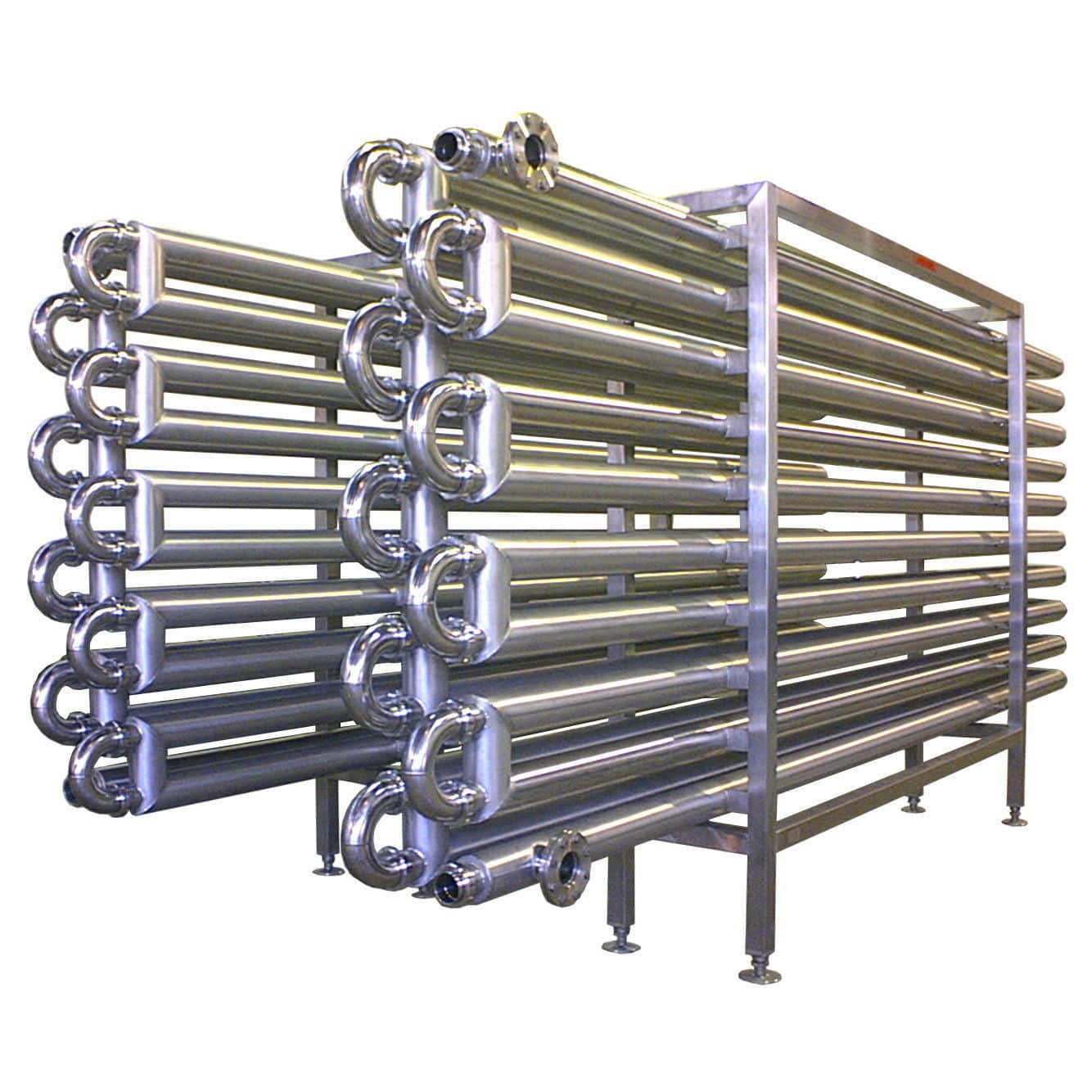 Shell and tube cooler-heater - TMHC - TABANLI MAKINA SAN VE TIC LTD STI