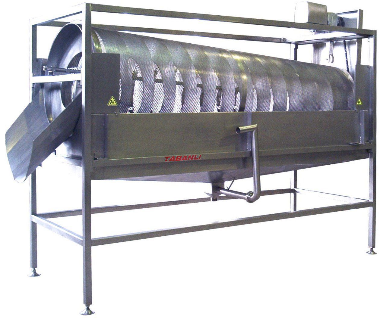 Tomato trommel washer - TDWC - TABANLI MAKINA SAN VE TIC LTD STI - rotary