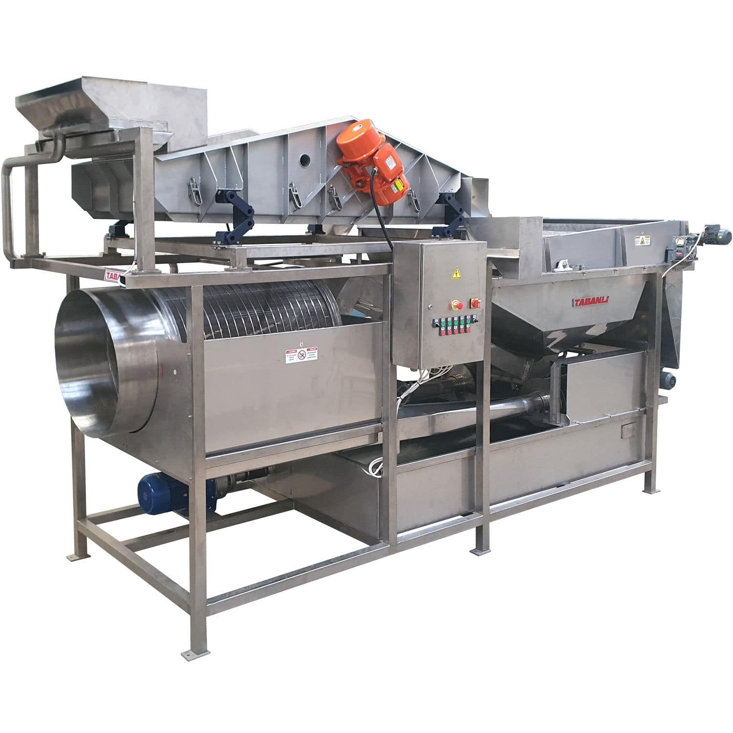 Corn washing machine - TFW02 - TABANLI MAKINA SAN VE TIC LTD STI - drum ...