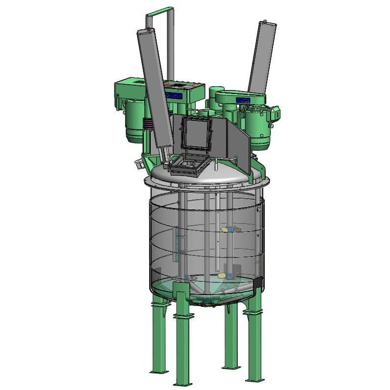 Turbine mixer - WP-03 - Westerlins Maskinfabrik AB - vertical / batch ...