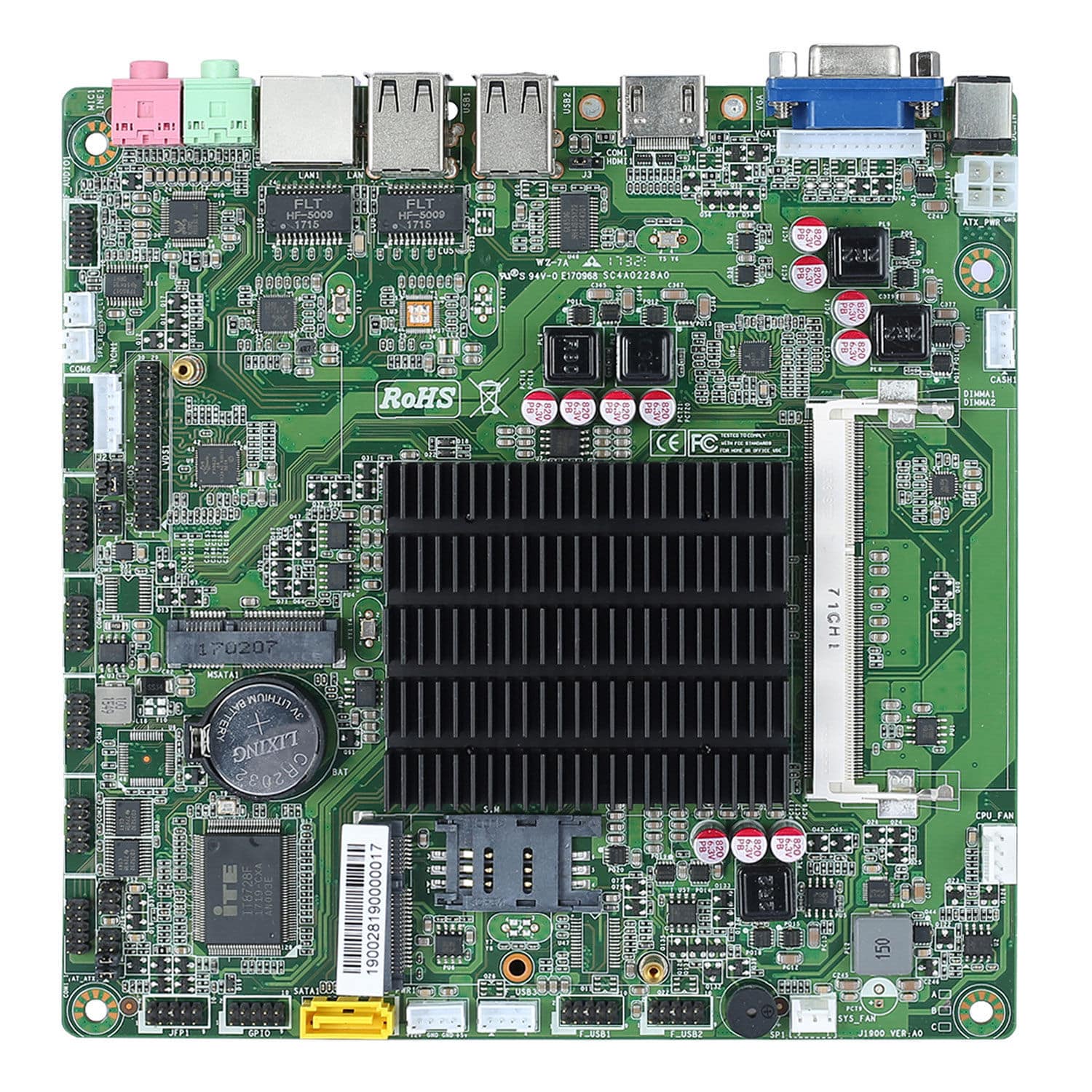 Intel® Celeron J1900 SBC - J1900 - Shenzhen Yacoo Technology Co.,Ltd ...