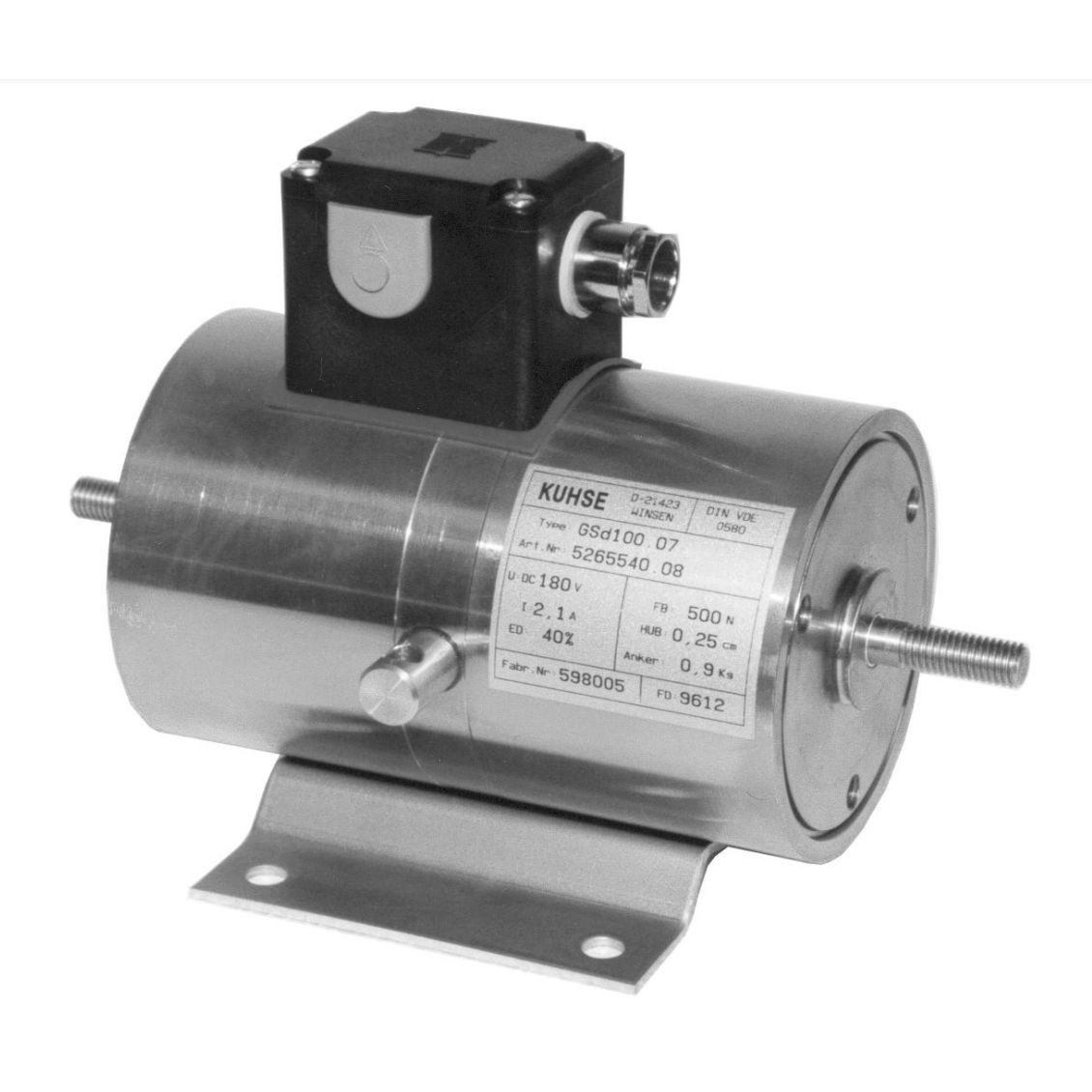 Spreader solenoid - GSd - Kuhse Industrial Components GmbH - DC ...