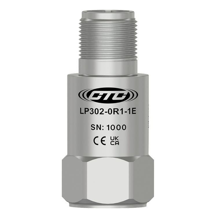 Vibrating acceleration sensor - LP302 - CTC - with analog output / hermetic