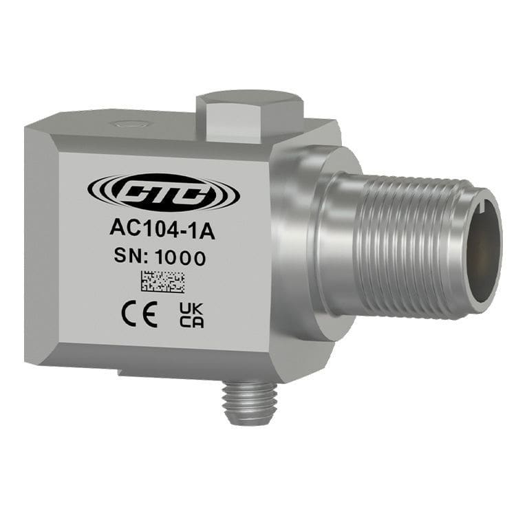 Hermetic accelerometer - AC104 Series - CTC