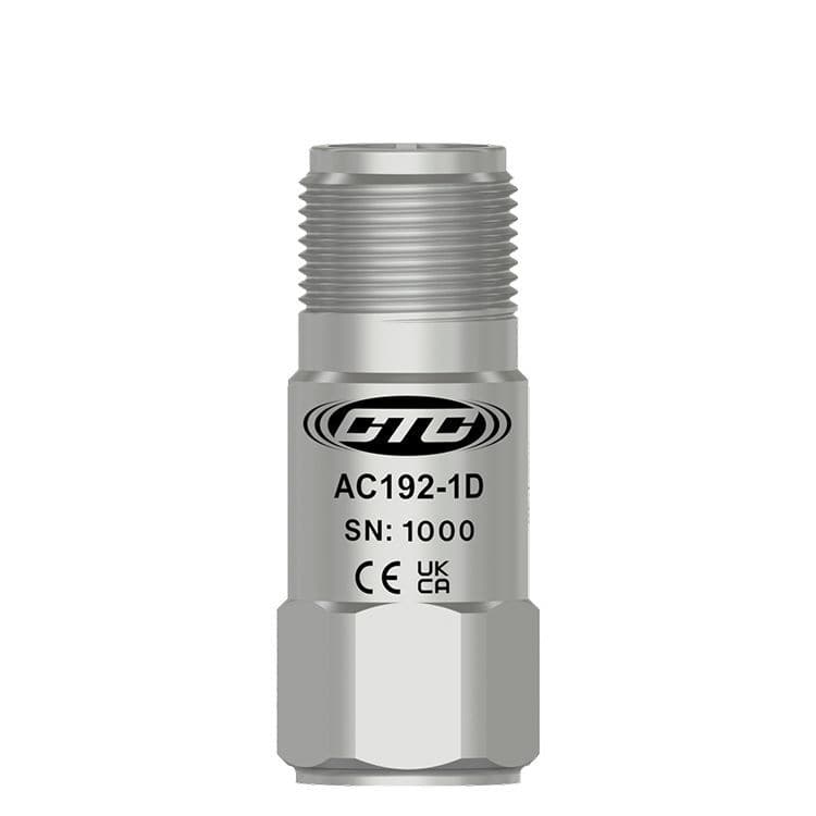 Compact accelerometer - AC192 - CTC - hermetic