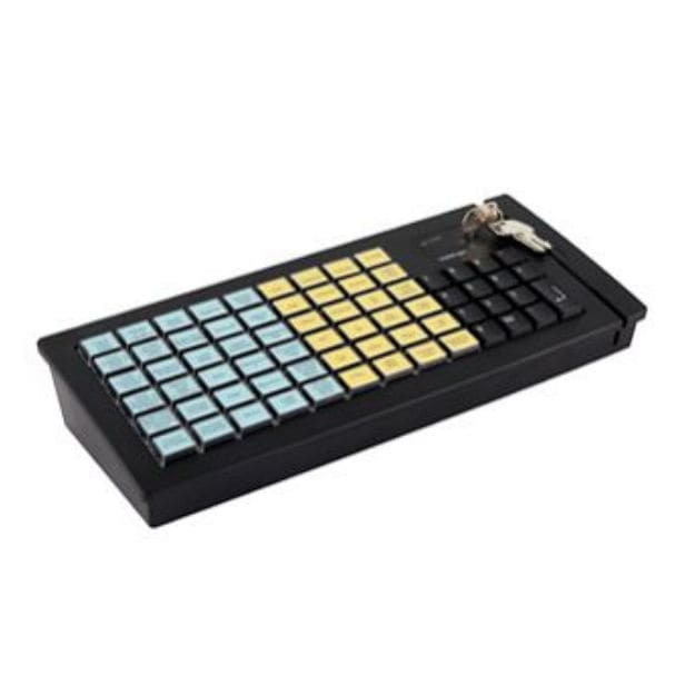 Panel-mount keyboard - KB-6800 - Posiflex Technology - with mechanical keys / 70-key / POS