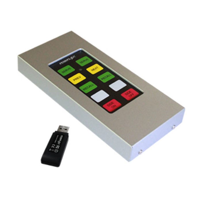 Panel-mount keyboard - BB-3000W - Posiflex Technology - with mechanical ...