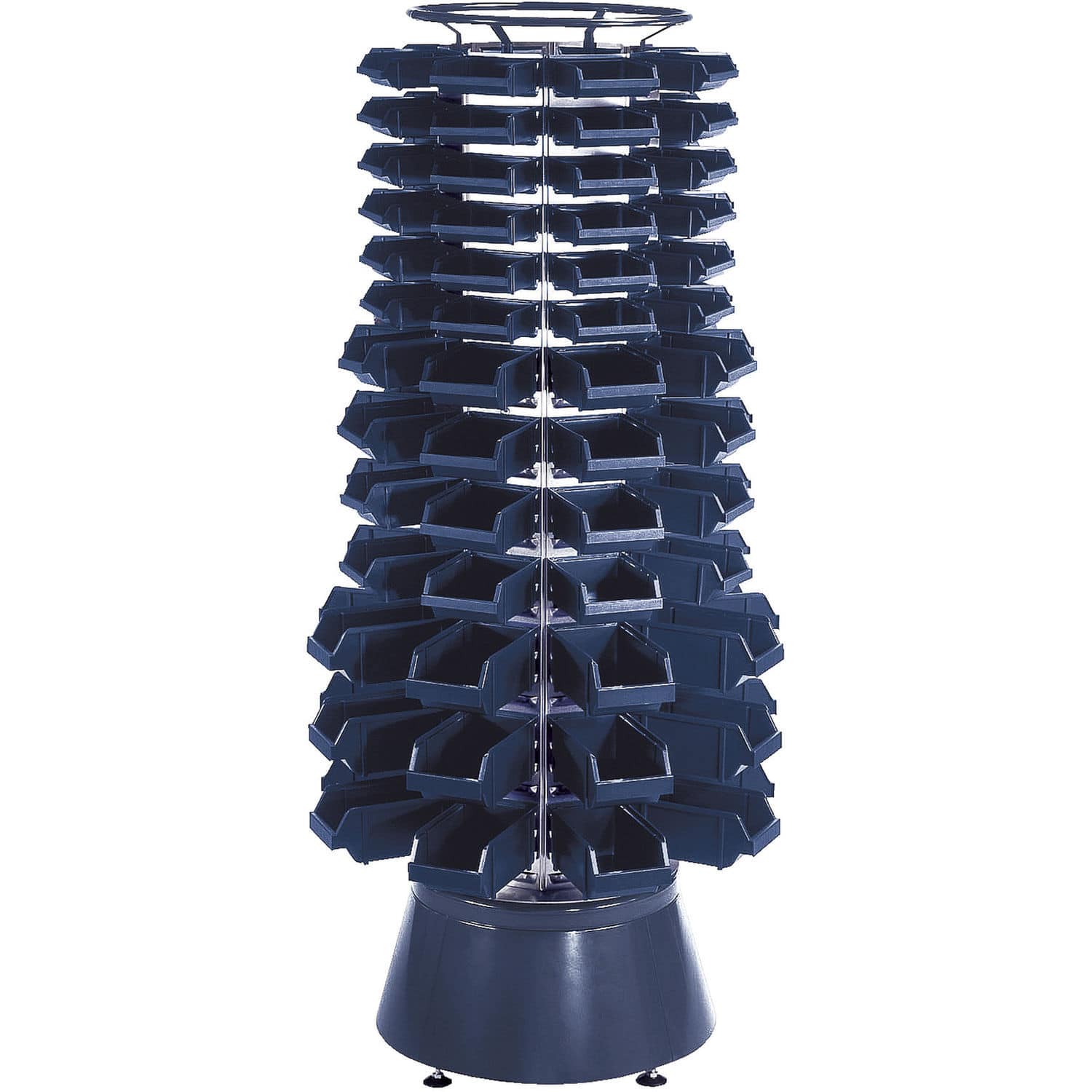 Bin storage carousel - raaco Germany Handels GmbH - vertical