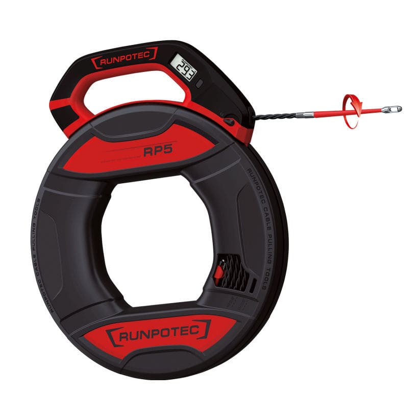 Fiberglass cable puller - RP 5 - Runpotec GmbH - polyester / portable
